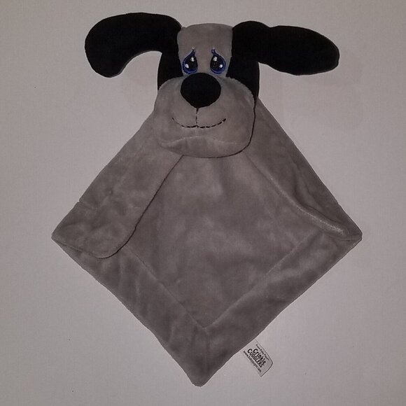 Baby Paper | Toys | Baby Paper Crinkle Cuddlers Gray Black Puppy Dog ...